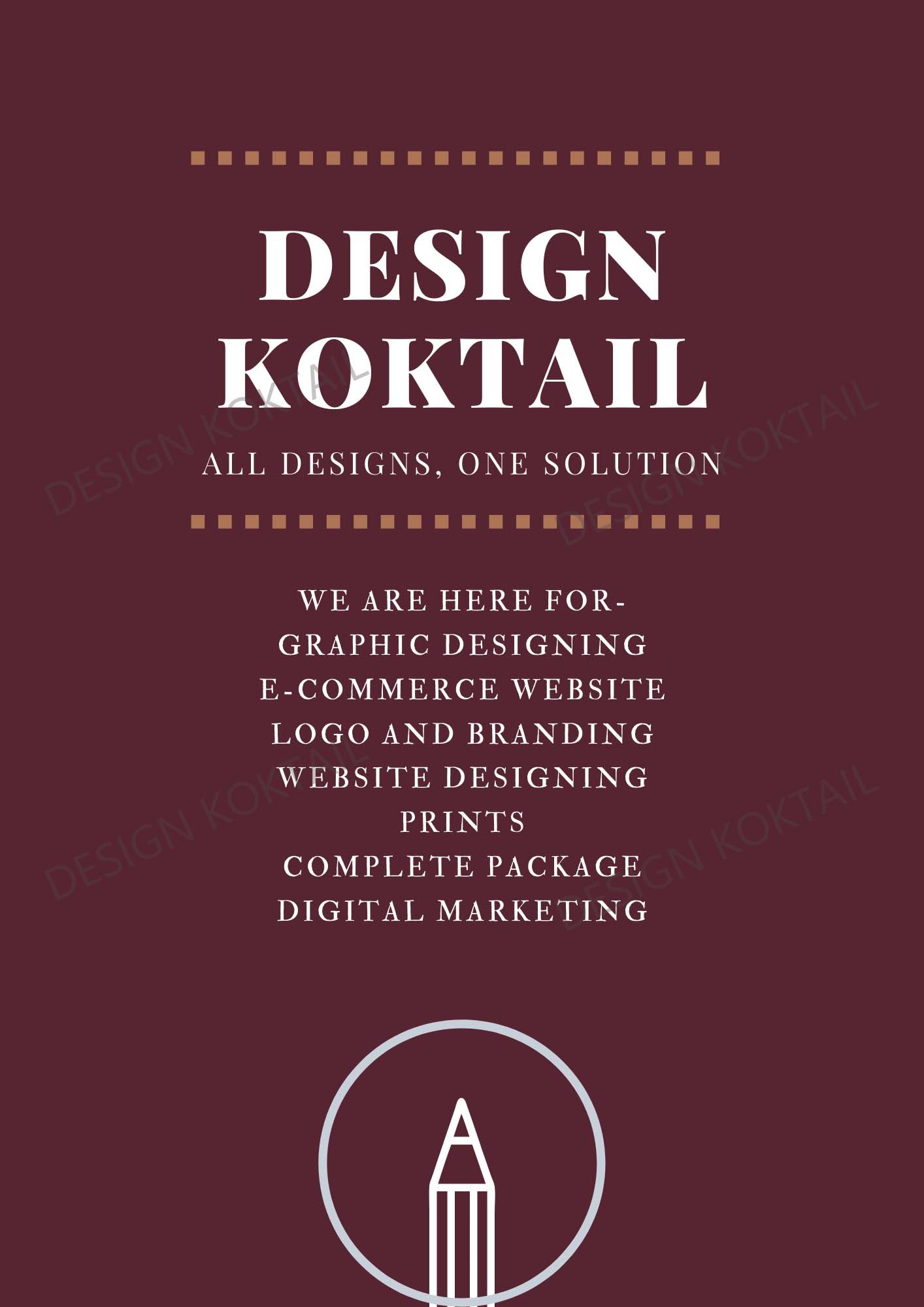 Flyers design - Design Koktail