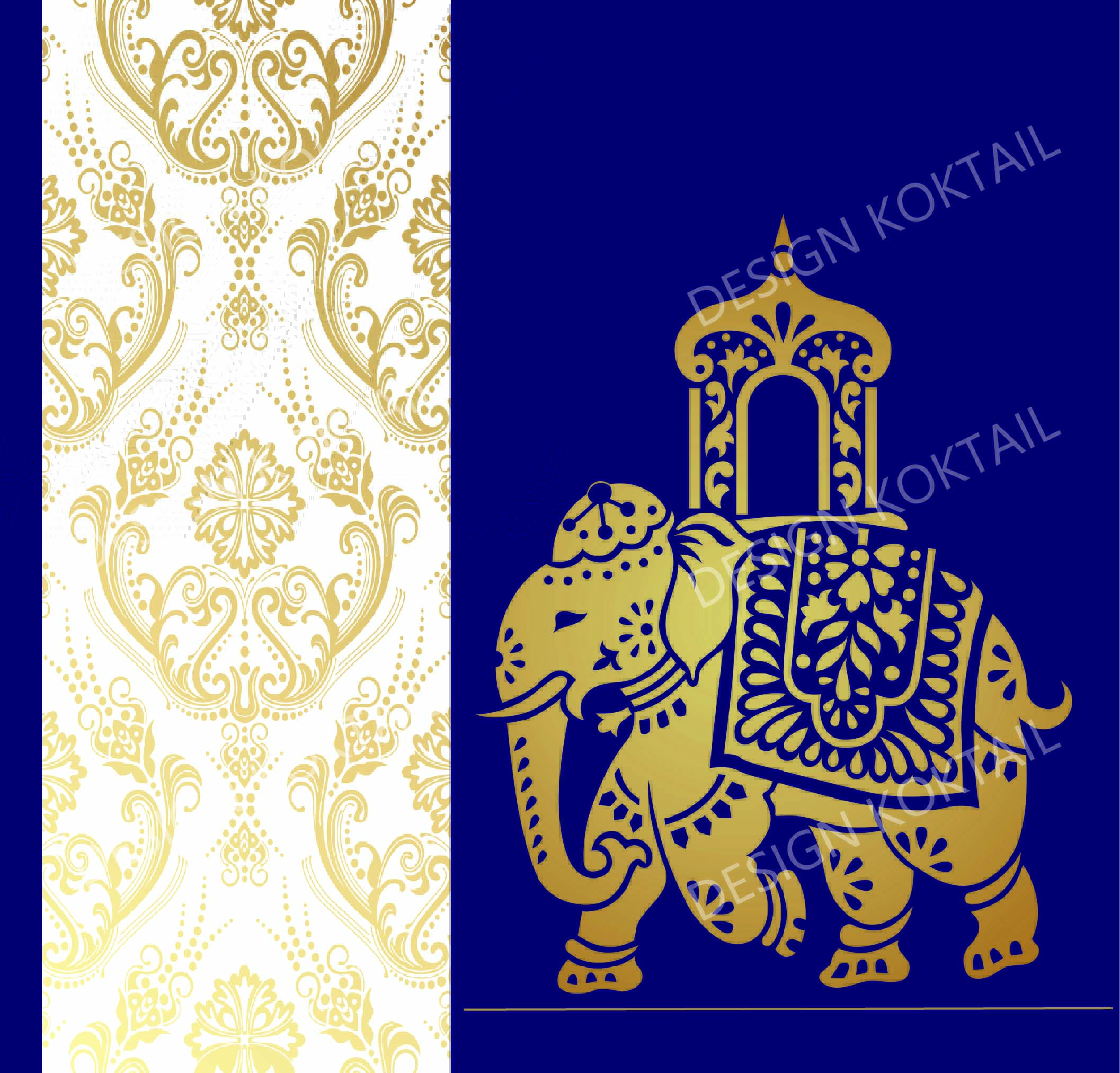 Marriage card design - Design Koktail