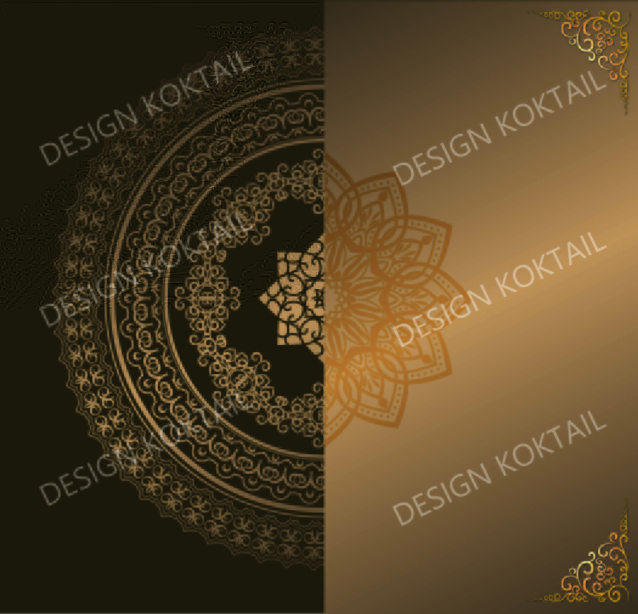 Marriage card design - Design Koktail