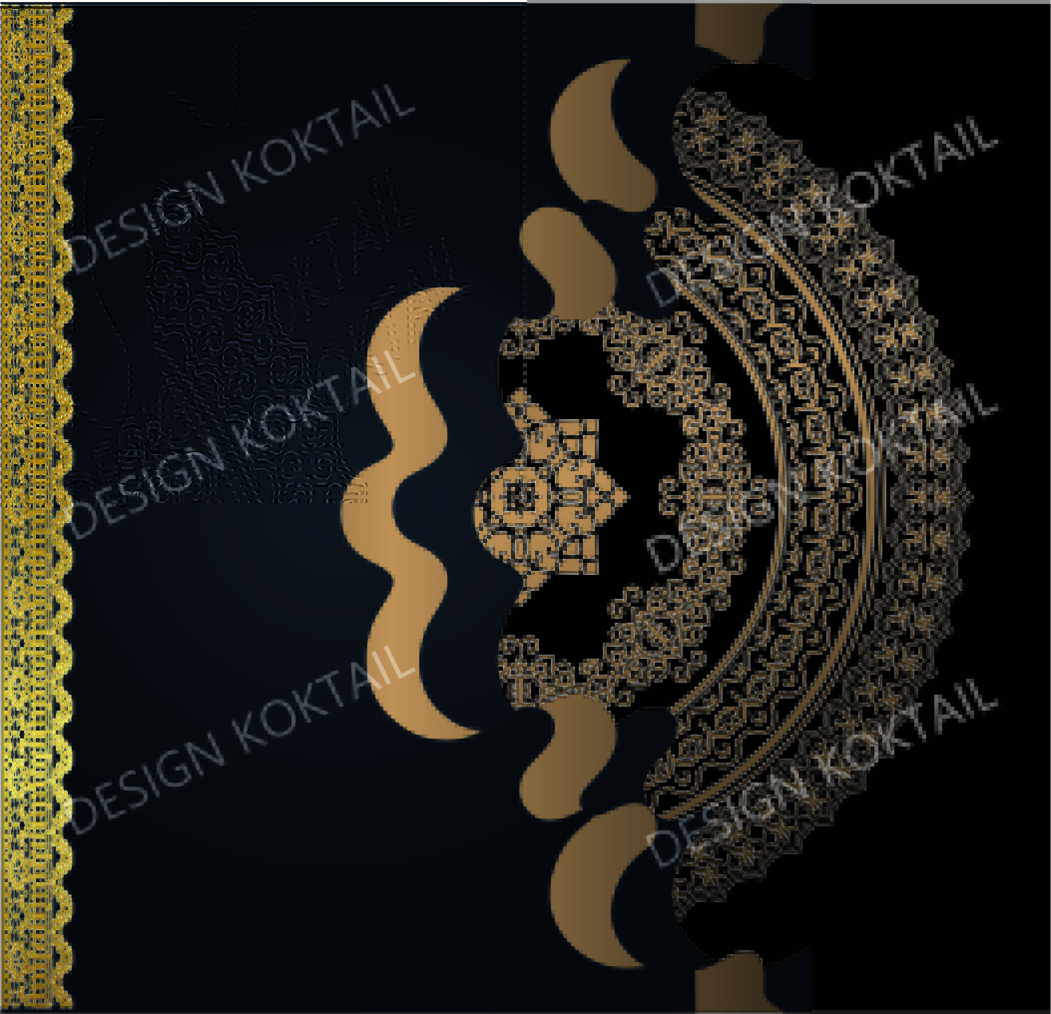 Marriage card design - Design Koktail