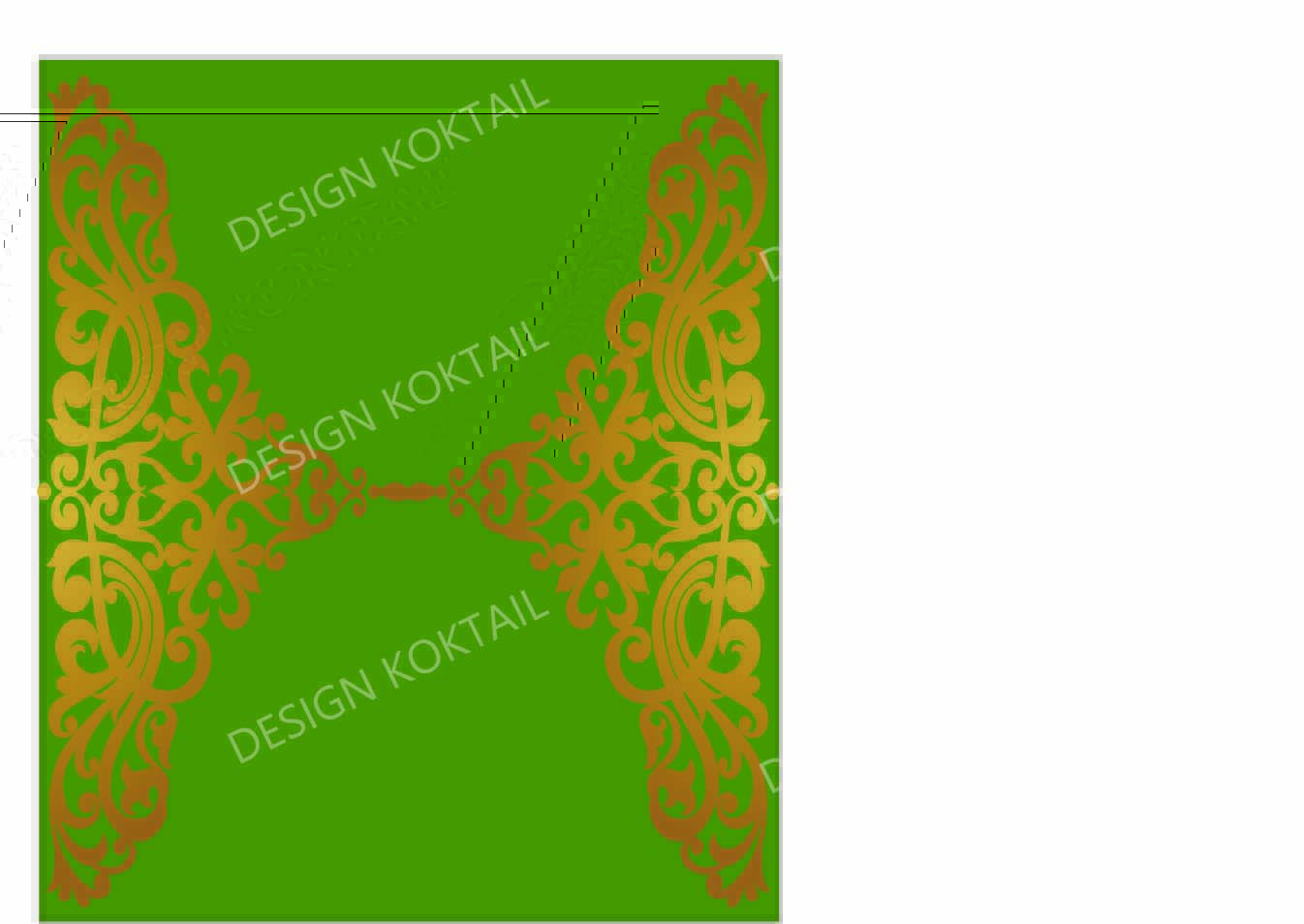 Marriage card design - Design Koktail